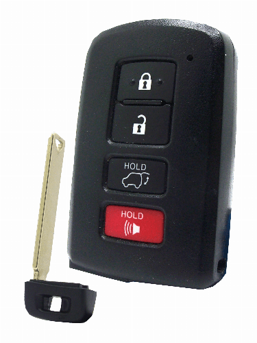 Photo of the Toyota Keyless Entry Smartkey Car Remote - 4-Button with Hatch