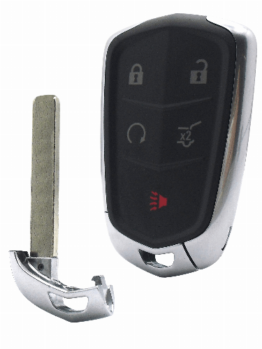 Cadillac Keyless Entry Smartkey Car Remote - 5-Button with Hatch and ...