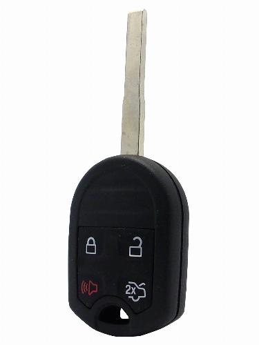 Ford Keyless Entry Car Remote and Key Combo - 4-Button with Trunk