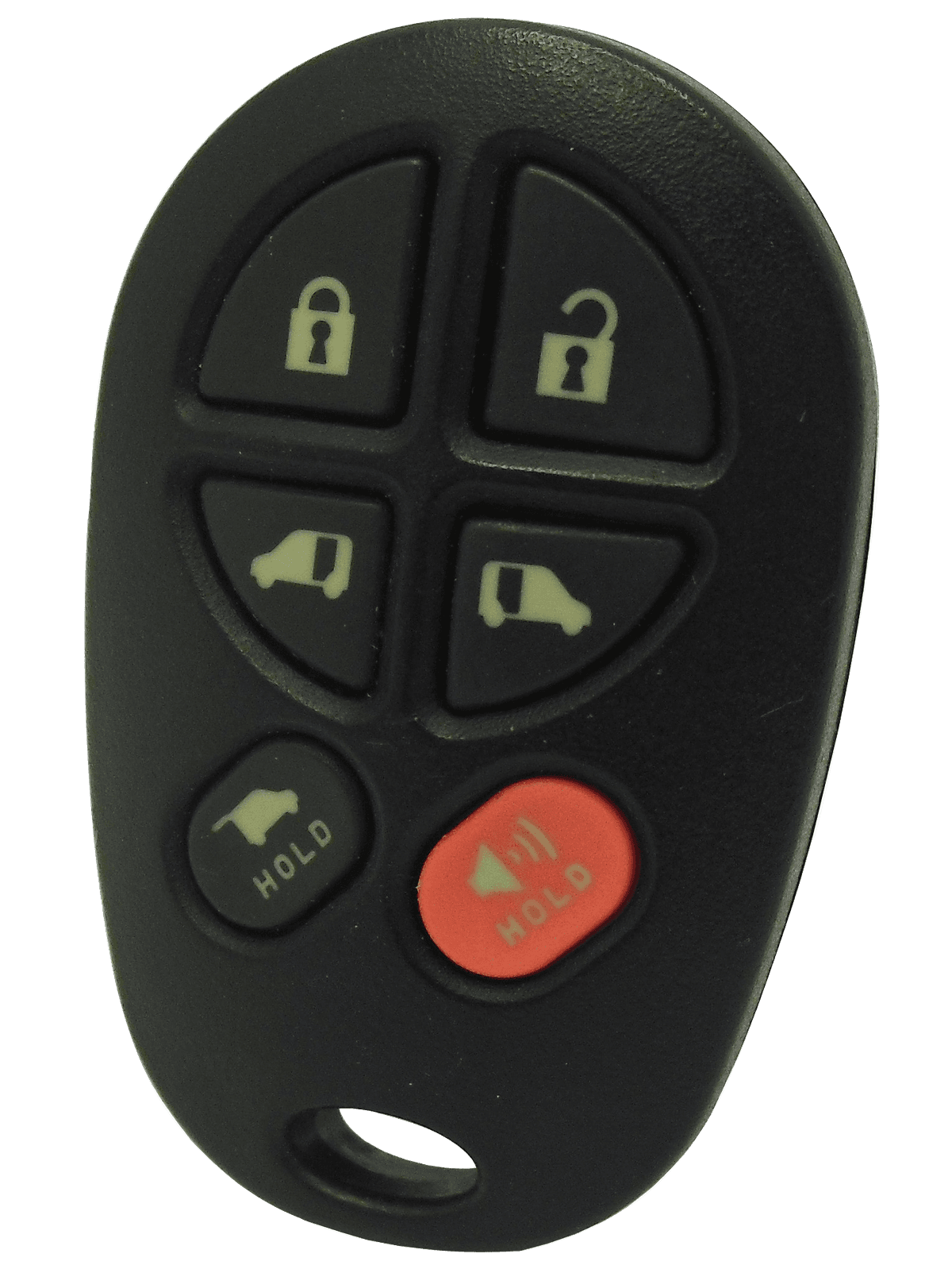 Toyota Keyless Entry Car Remote - 6-Button with Hatch and Power Sliding ...