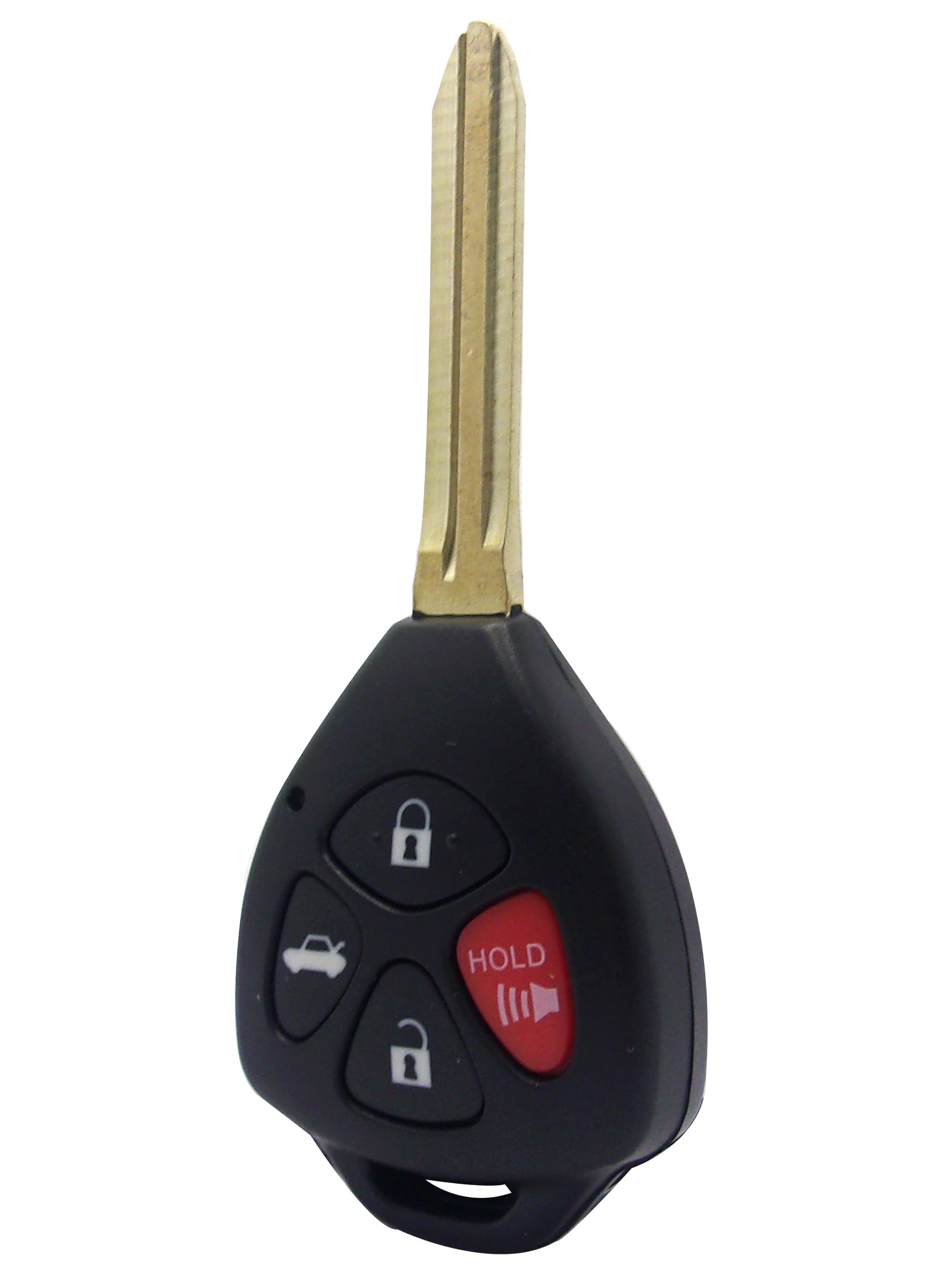Toyota Keyless Entry Car Remote and Key Combo - 4-Button with Trunk and ...