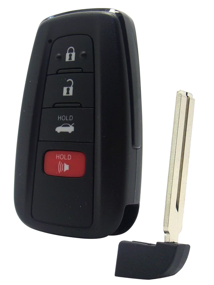 Toyota Keyless Entry Smartkey Car Remote - 4-Button with Trunk