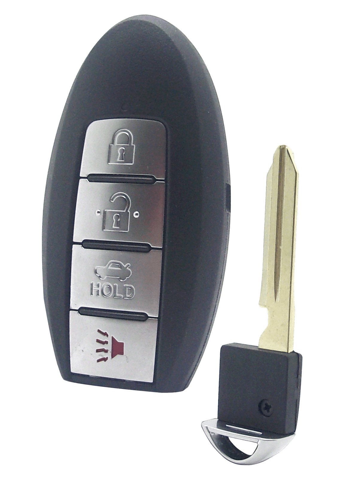 Infiniti and Nissan 4-Button Smart Key Remote with Trunk Button
