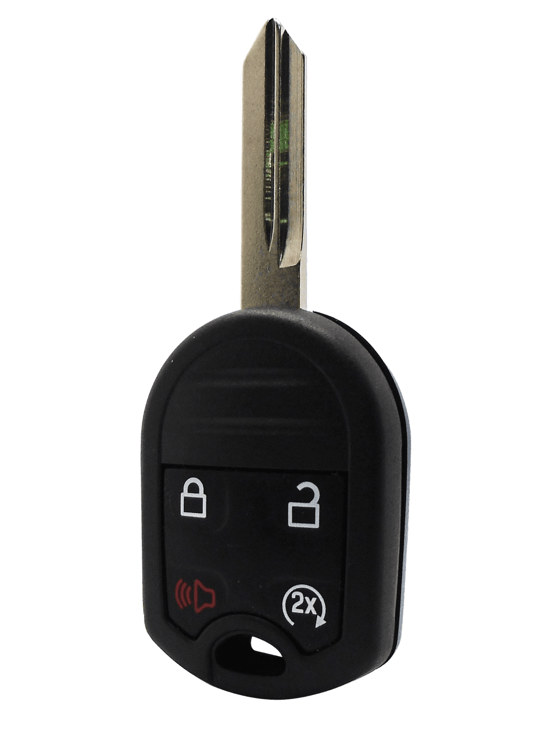 Ford and Lincoln 4-Button Remote Key Combo with Remote Start